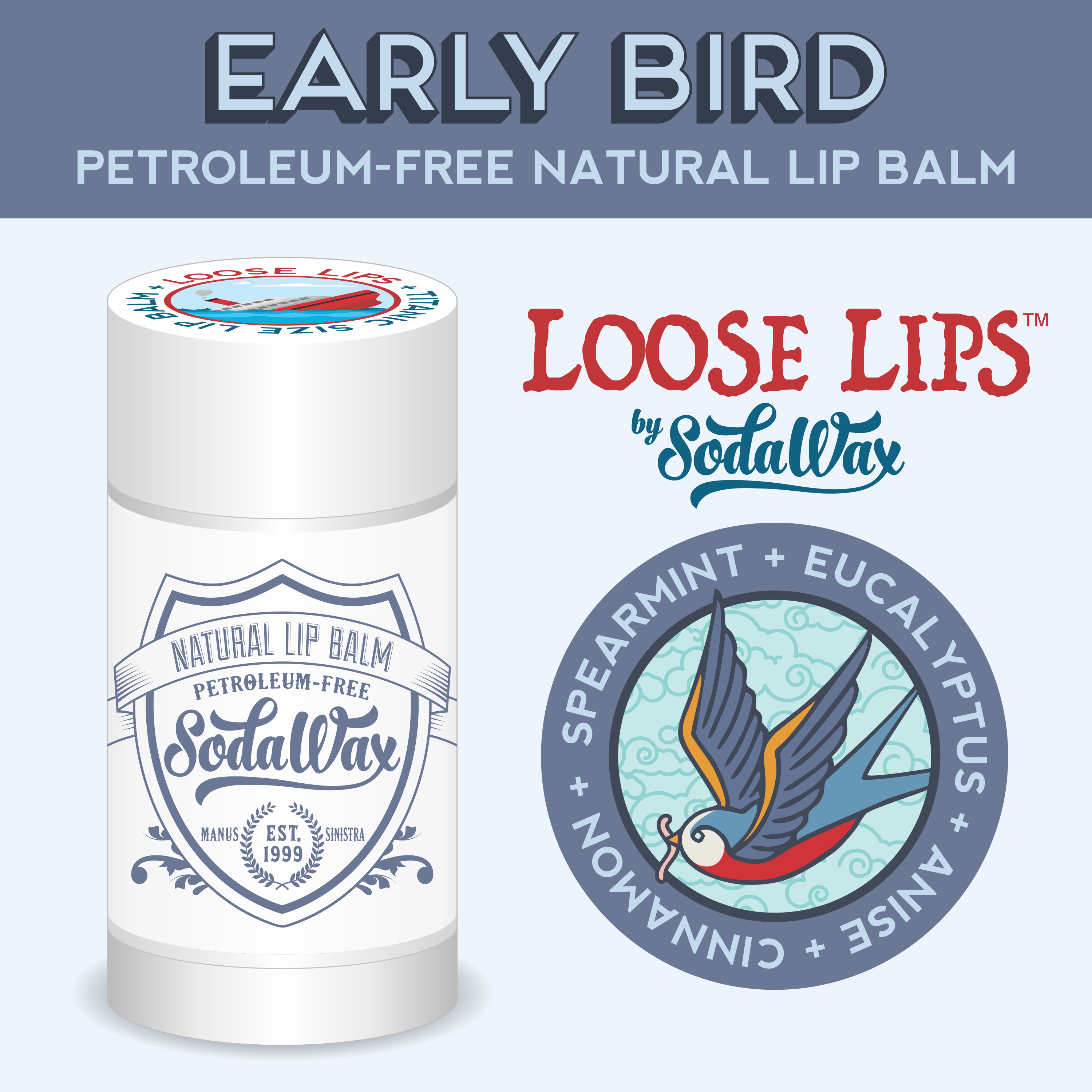 Early Bird Lip Balm | SodaWax Natural Products